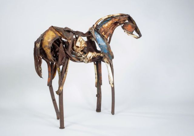 Deborah-Butterfield-Blue-Lily-2014-image-via-muskgonartmuseum | Art ...