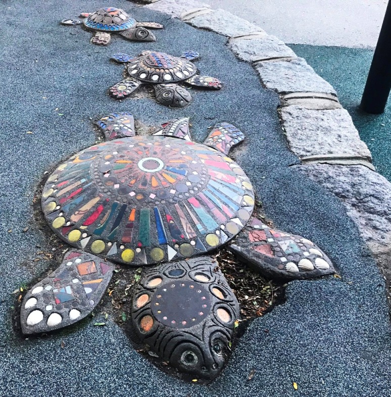 Applaud Playground Turtles and their Creators: Nancy Schön and Lilli ...