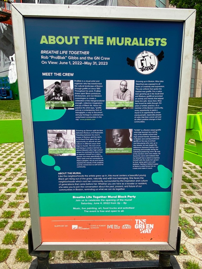 Important Stories Come Together in Current Dewey Square Mural: Rob ...