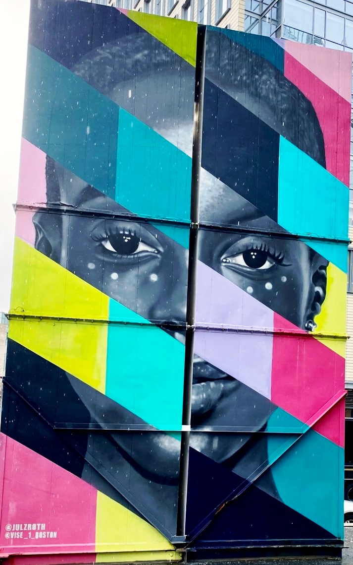 See Many Sides of Murals by Adam O’Day, Julia Roth and Cedric Douglas in Kendall Square | Art ...