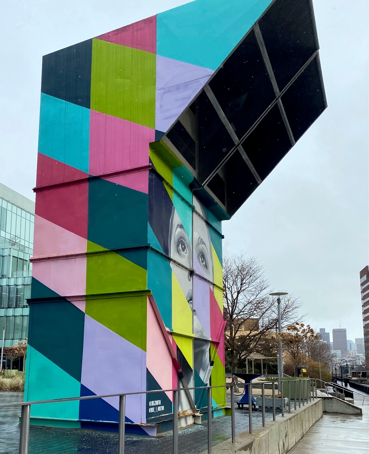See Many Sides of Murals by Adam O’Day, Julia Roth and Cedric Douglas in Kendall Square | Art ...